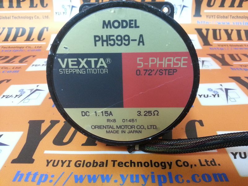 ORIENTAL PH599-A 5-PHASE VEXTA STEPPING MOTOR - PLC DCS SERVO Control MOTOR POWER SUPPLY IPC ROBOT